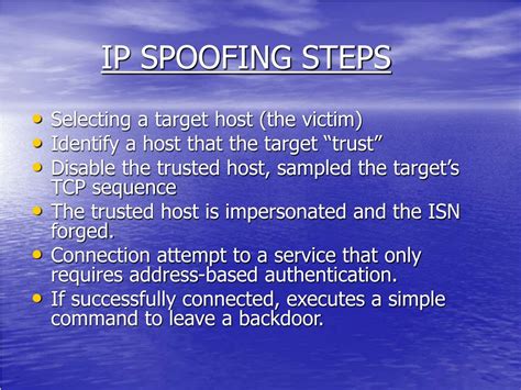 PPT IP Spoofing PowerPoint Presentation Free Download ID 9254344