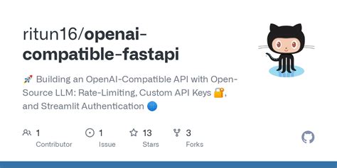 Github Ritun16 Openai Compatible Fastapi 🚀 Building An Openai Compatible Api With Open Source