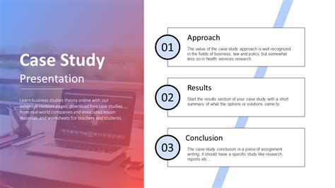 Case Study Presentation PPT Template And Google Slides