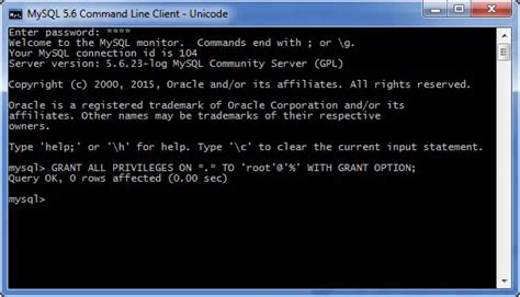 How Do I Grant All Privileges To A Database In Mysql