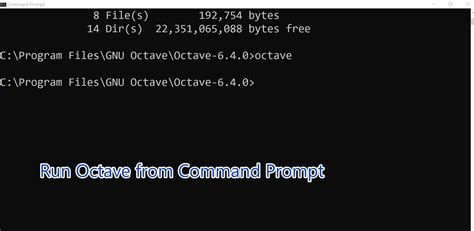 Run Gnu Octave On Windows 2024