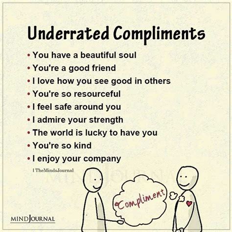 Underrated Compliments You Have A Beautiful Soul Artofit