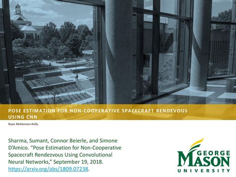 Pose Estimation For Non Cooperative Spacecraft Rendevous Using Cnn Ppt Download