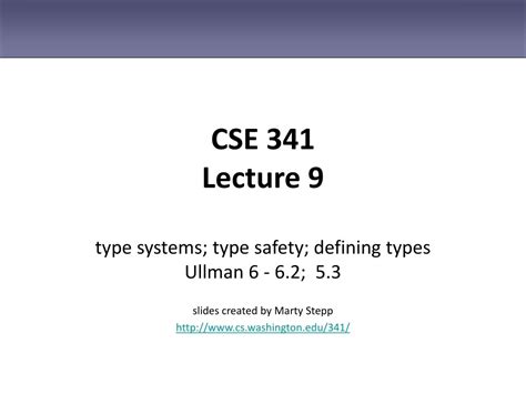 Ppt Cse 341 Lecture 9 Powerpoint Presentation Free Download Id8680990