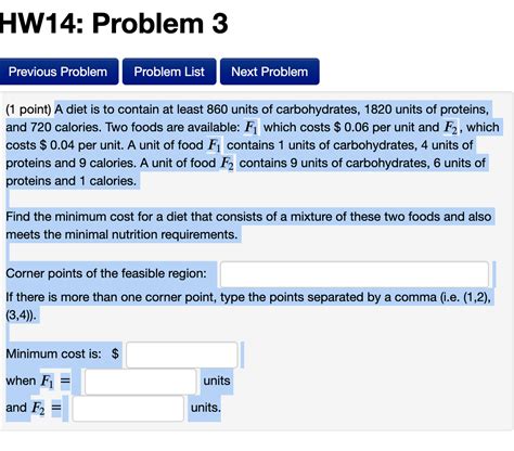 Solved HW Problem Previous Problem Problem List Next Chegg Com