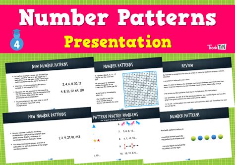 Number Patterns Presentation Teacher Resources And Classroom Games