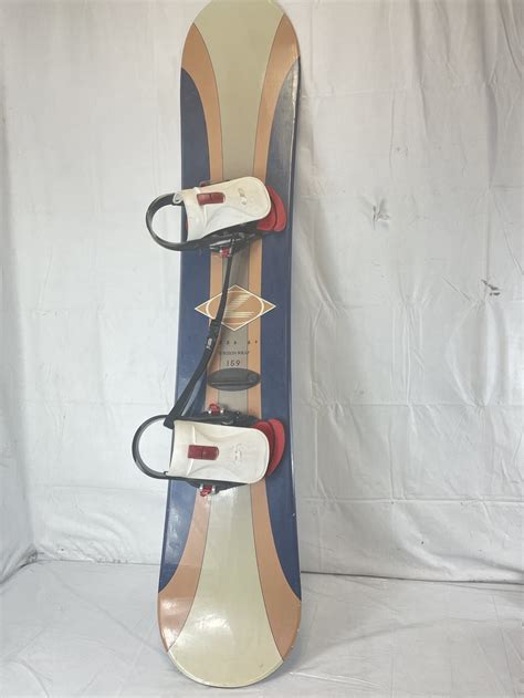 Used Lamar Hetzel Lite Torsion Wrap 159 Cm Snowboard W Burton Fsi Step In Bindings Sidelineswap