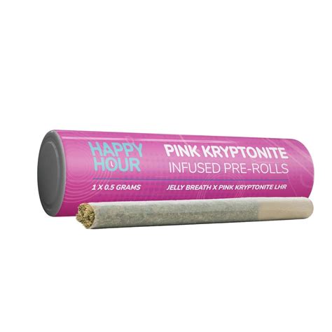 Pink Kryptonite Infused Pre Roll Herbal Dispatch Wholesale