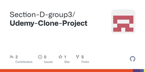 Github Section D Group3udemy Clone Project