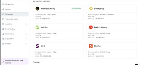 Exness Withdrawal Limits Methods Fees And Common Problems