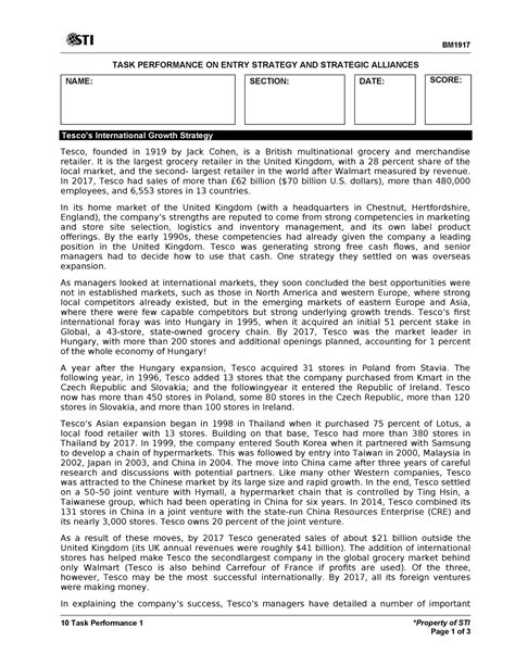 10 Task Performance 1 Sdadasd Bm 10 Task Performance 1 Property Of