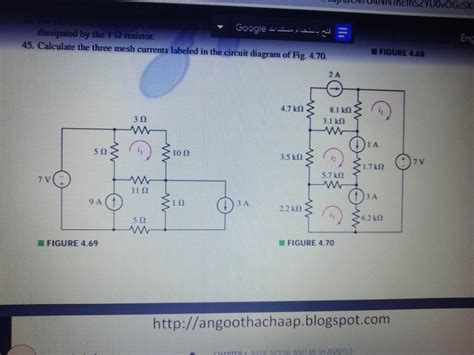 solved 45 calculate the three mesh currents labeled in the