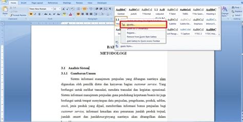 10 Cara Membuat Daftar Isi Di Word Otomatis Mudah