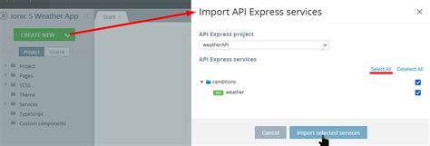 Ionic 5 Weather Sample App