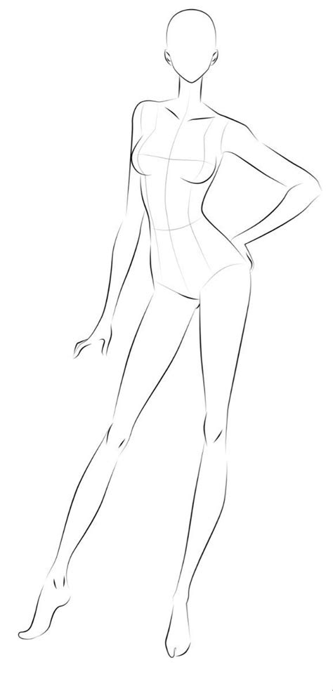 Croqui Feminino Fashion Figure Drawing Fashion Model Sketch Fashion