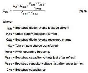 Sizing Bootstrap Capacitor For Power Mosfet Driver Chip Electrical Engineering Stack Exchange