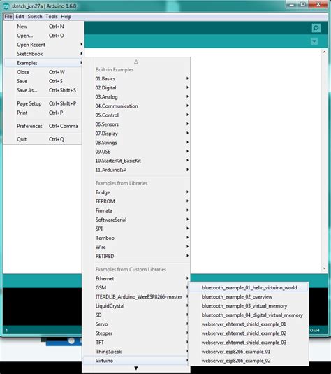 Virtuino Arduino Uno Bluetooth Hc 05 Example