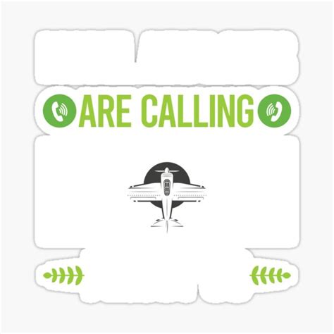 It Is Calling Model Airplane Plane Planes Aircraft Sticker For Sale By Saraokcstreva Redbubble