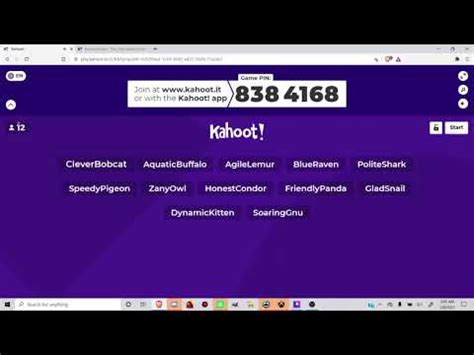How To Add Bot S To A Kahoot Game YouTube
