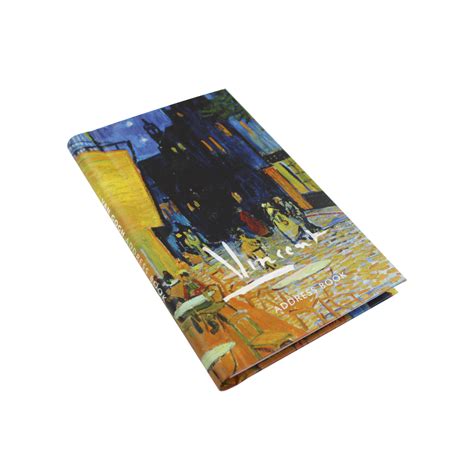 Address Book L Van Gogh Terrace Of A Café At Night Place Du Forum