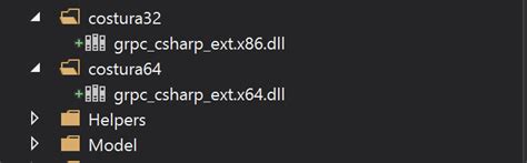 c how to include grpc csharp ext x86 dll with fody costura stack overflow