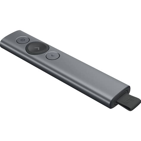 Logitech Spotlight Presentation Remote (Slate) 910-004654 B&H