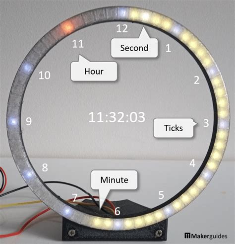 Led Ring Clock With Ws2812