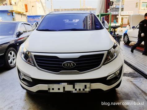 부산차수리잘하는곳 연산동 국산차 수입차 합성유 카에어컨전문점 기아 스포티지r Ac Eva 에어컨에바 누유 교환 네이버 블로그