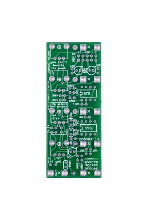 mixer and headphone amp nonlinear circuits modular addict synth diy
