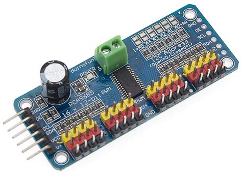 Moduł Pca9685 16 Kanałowy Sterownik Pwm Sklep Opinie Cena W Allegro Pl