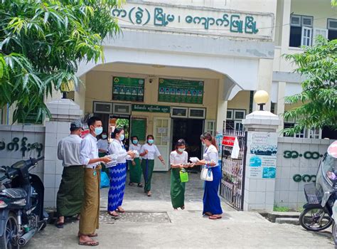 ကျောက်ဖြူမြို့နယ်အတွင်းရှိ ကျောင်းသား၊ ကျောင်းသူများအား ကိုဗစ် ၁၉ ရောဂါကြိုတင် ကာကွယ်နိုင်ရန