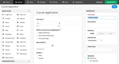 Online Form Builder For Google Workspace Zoho Forms