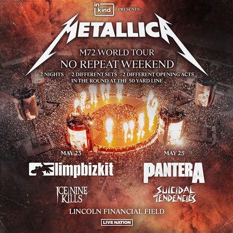 Metallica Lincoln Financial Field