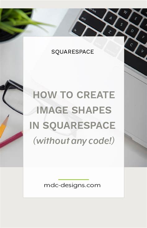 create image shapes in squarespace without any code