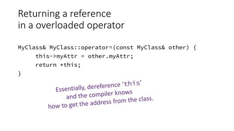 Ppt Operator Overloading Powerpoint Presentation Free Download Id595009