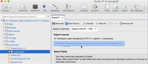 How To Export Collection Into A Csv Format In Mongodb Delft Stack