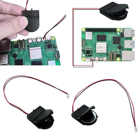 For Raspberry Pi RTC Battery Box Real Time Clock Holder With Battery