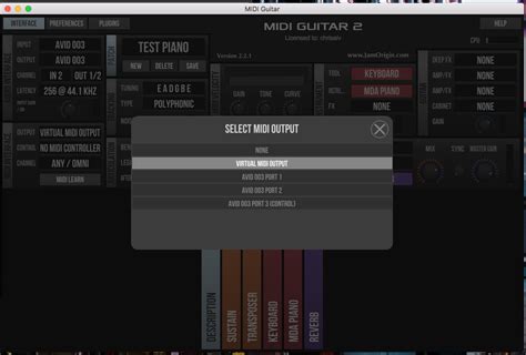 Recording MIDI On Pro Tools Using A Guitar