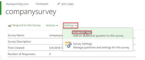 How To Create A Sharepoint Survey Spguides