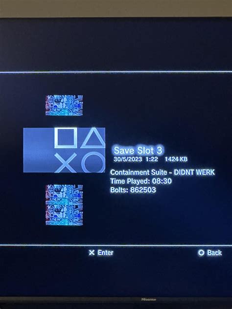 Ratchet Deadlocked Ps3 Save File Got Corrupted Rratchetandclank