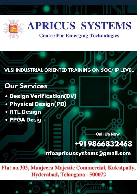Apricus Systems On Linkedin Vlsi Vlsicareer Vlsitraining Offlinelearning