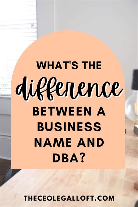 Business Name Vs DBA Trade Name What S The Difference Theceolegalloft Com