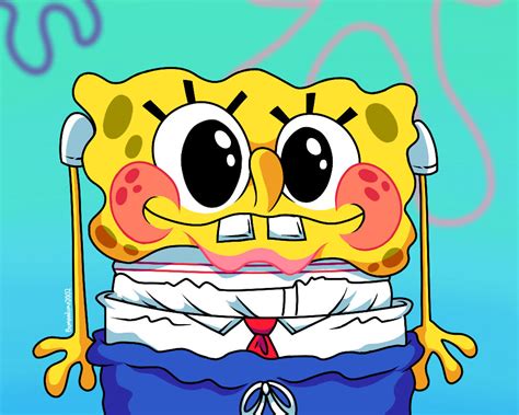 Spongebob Redraw By Bumpadump2002 On Deviantart