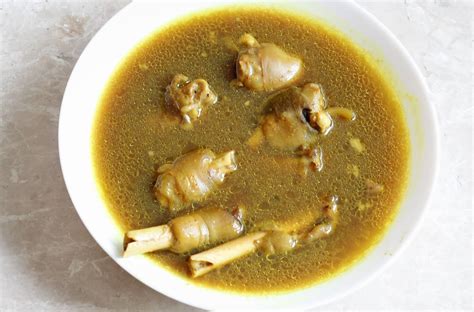 Traditional Recipe For Paya Soup Calde Flavours Of My Kitchen