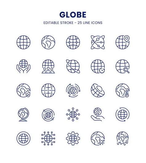 Free Globe Icon Clipart Images Freeimages