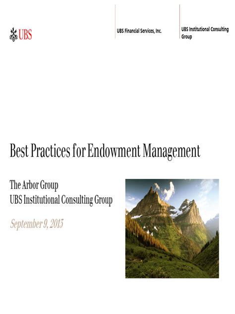 Best Practices For Endowment Management Pdf Asset Allocation Financial Risk