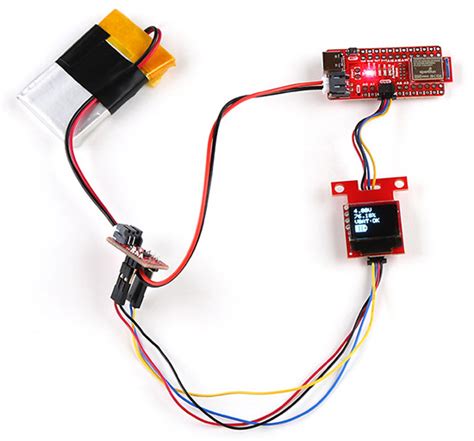 Lipo Fuel Gauge Max1704x Hookup Guide