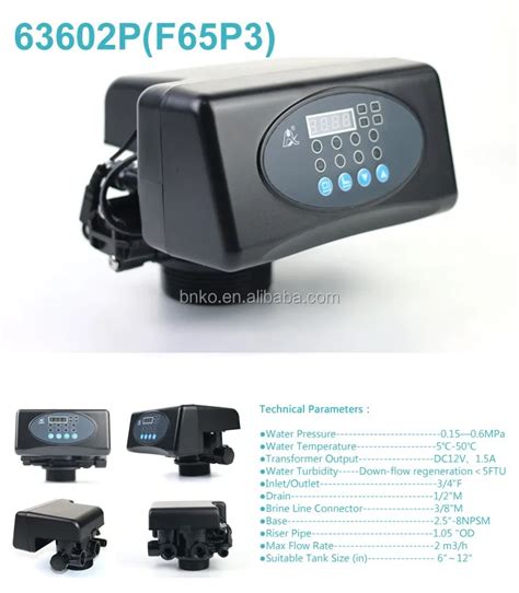 Automatic Control Water Softener Control Valve For Filters And Softeners 2 5 8npsm Dc12v 1 5a 0