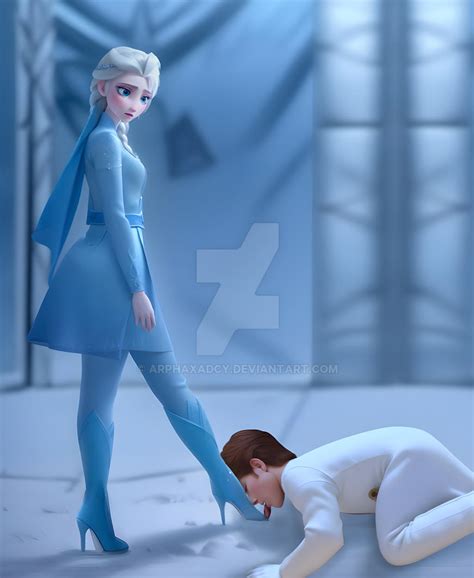 Frozen Femdom 1 Elsa X Hans Movie Style By Arphaxadcy On Deviantart