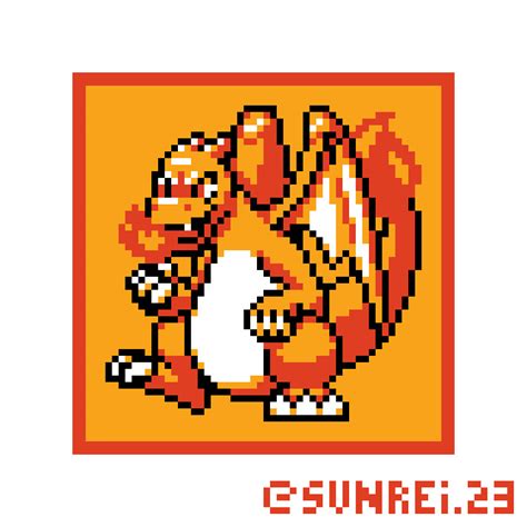 Charizard Sprite Gen 1
